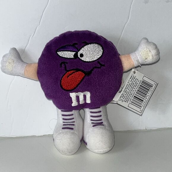 M&M'S | Toys | Vintage 998 Mms Minis Swarmees Plush Pesky Purple ...